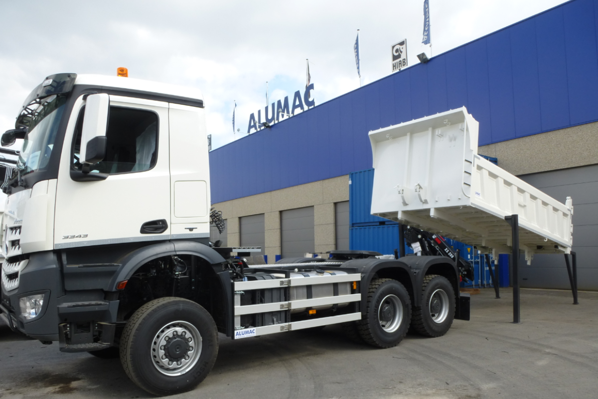 Kipper-trekkers - vrachtwagenopbouw | carrosseriebouw ALUMAC