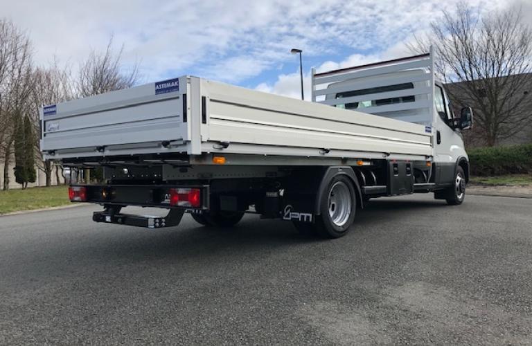 Aluminium open laadbakken - bestelwagenopbouw | ALUMAC