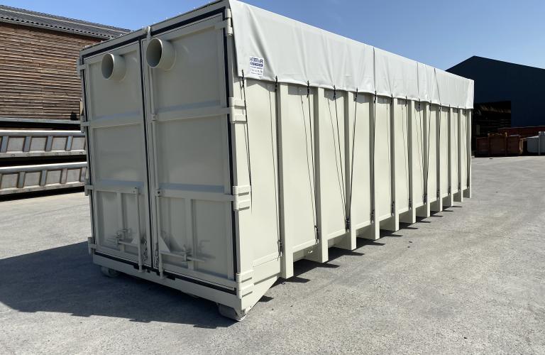 Blaascontainers - gesloten containers | carrosseriebouw ASTEMAC