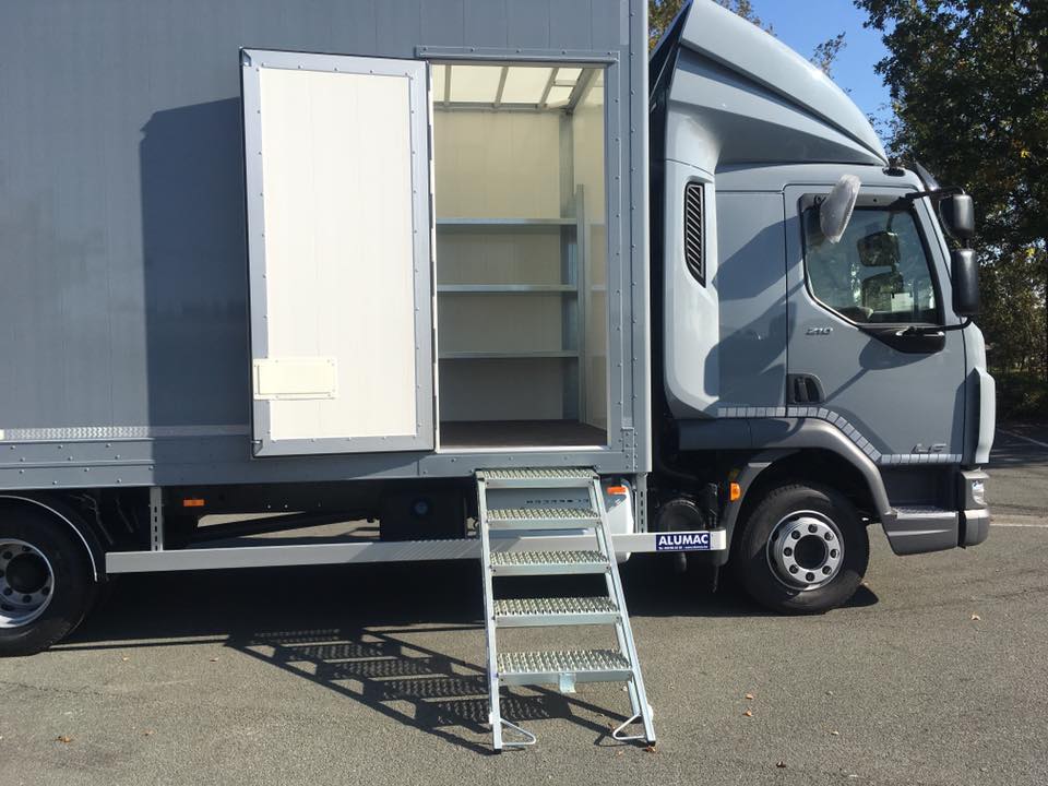 Aluminium gesloten laadkasten - vrachtwagenopbouw | carrosseriebouw ALUMAC